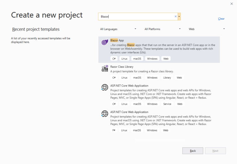Get started with Blazor - Blog of Pi