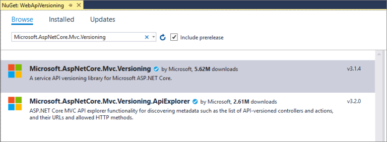 Versioning Web API - Blog of Pi