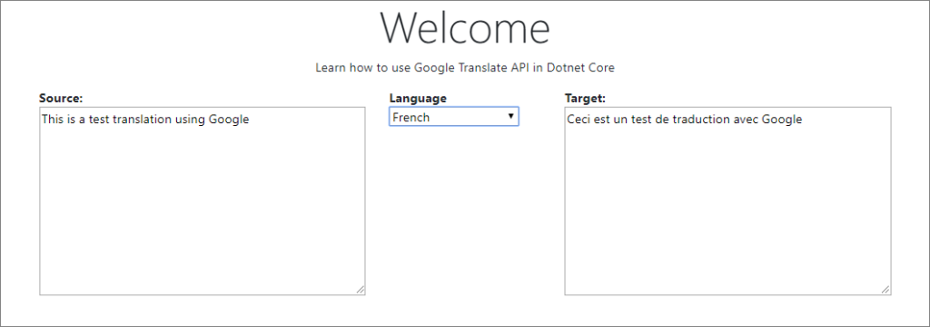 Using Google Translation API with Dotnet Core - Blog of Pi