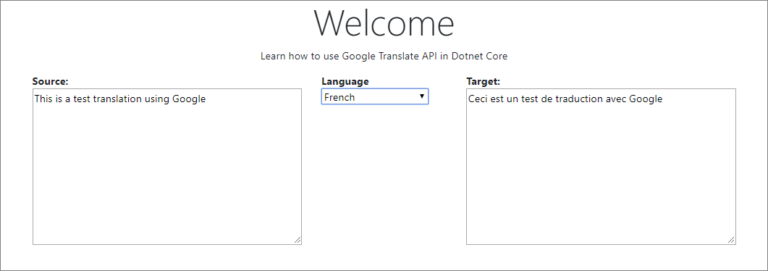 Using Google Translation API with Dotnet Core - Blog of Pi